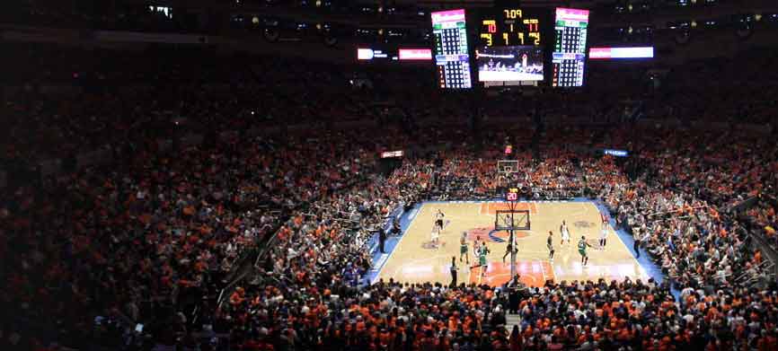 New York Knicks vs. Houston Rockets Sport Tickets : Madison Square ...