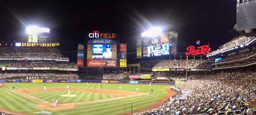New York Mets vs. Atlanta Braves Sport Tickets : Citi Field Stadium ...